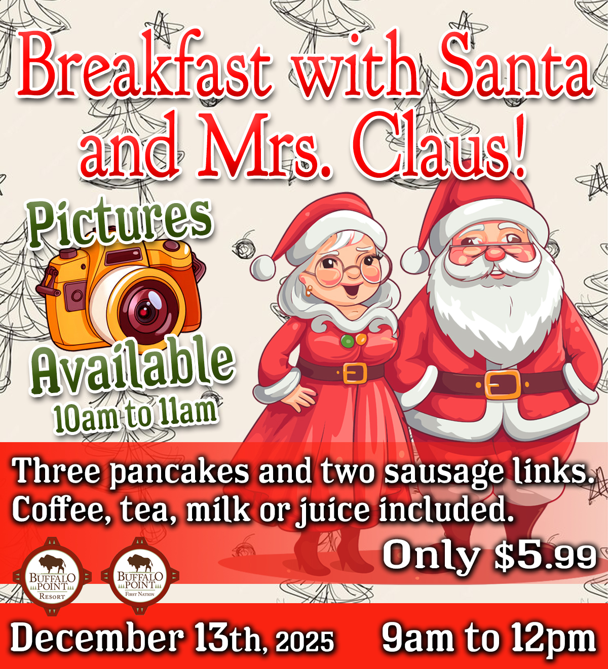 Santa at Buffalo Point Resort - WiLD 102 Radio
