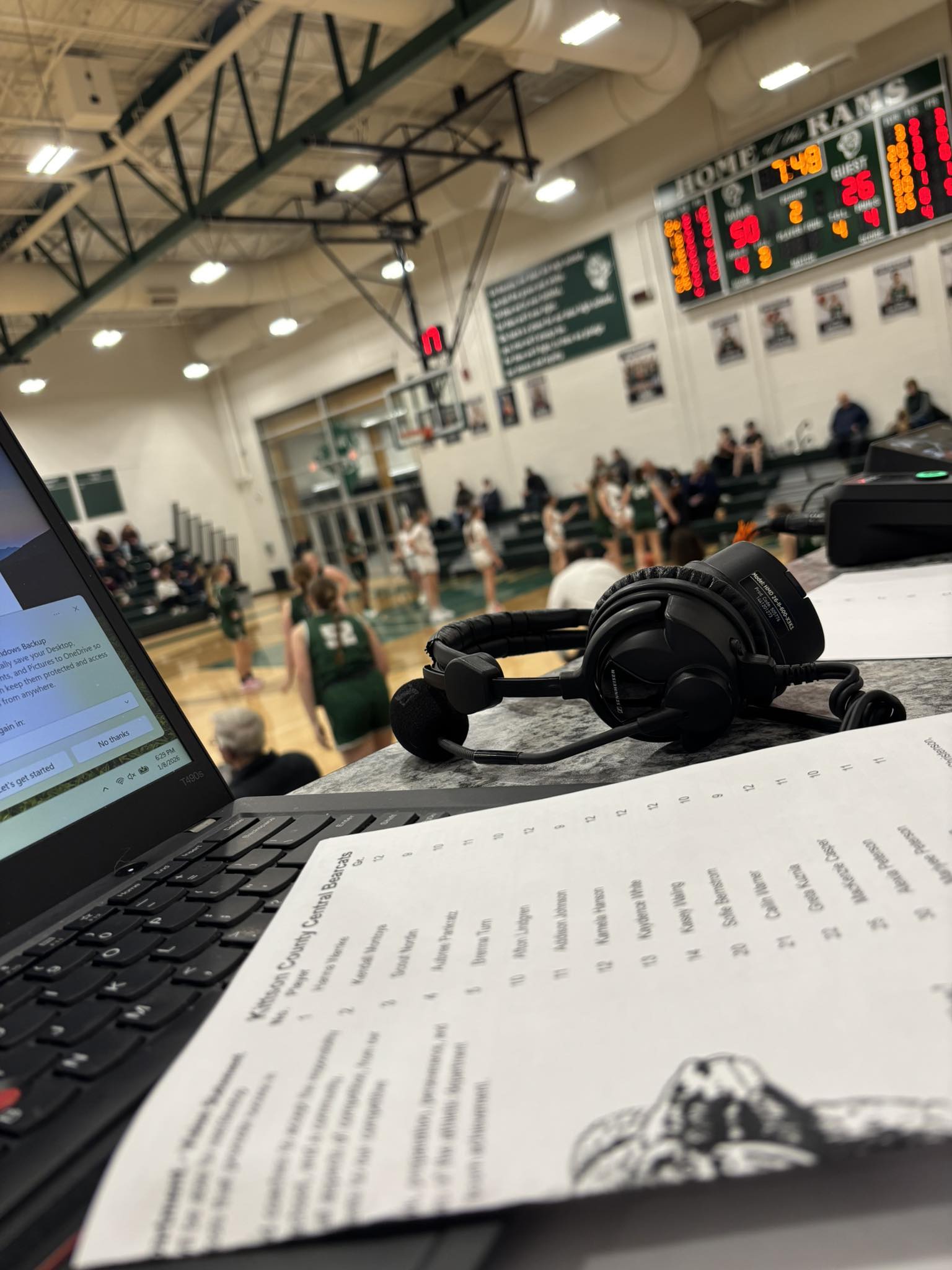 Girls Basketball vs KCC, January 8 2026 - WiLD 102 Radio